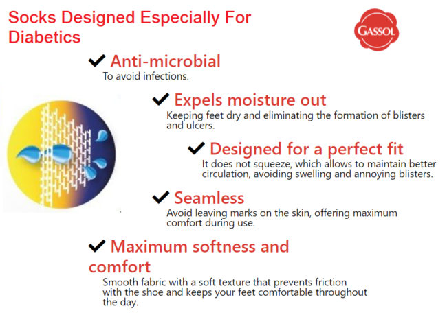 Barcelona-based Gassol Offers Socks Designed Especially For Diabetics ...