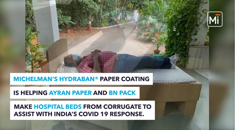 HydraBan® Used to Make Corrugated Hospital Beds - New Cloth Market